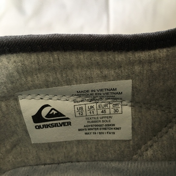 Quiksilver | Shoes | Quicksilver Men Winter Stretch Knit Shoes | Poshmark